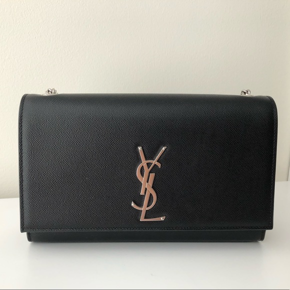 Yves Saint Laurent | Bags | Ysl Kate In Grain De Poudre Embossed ...